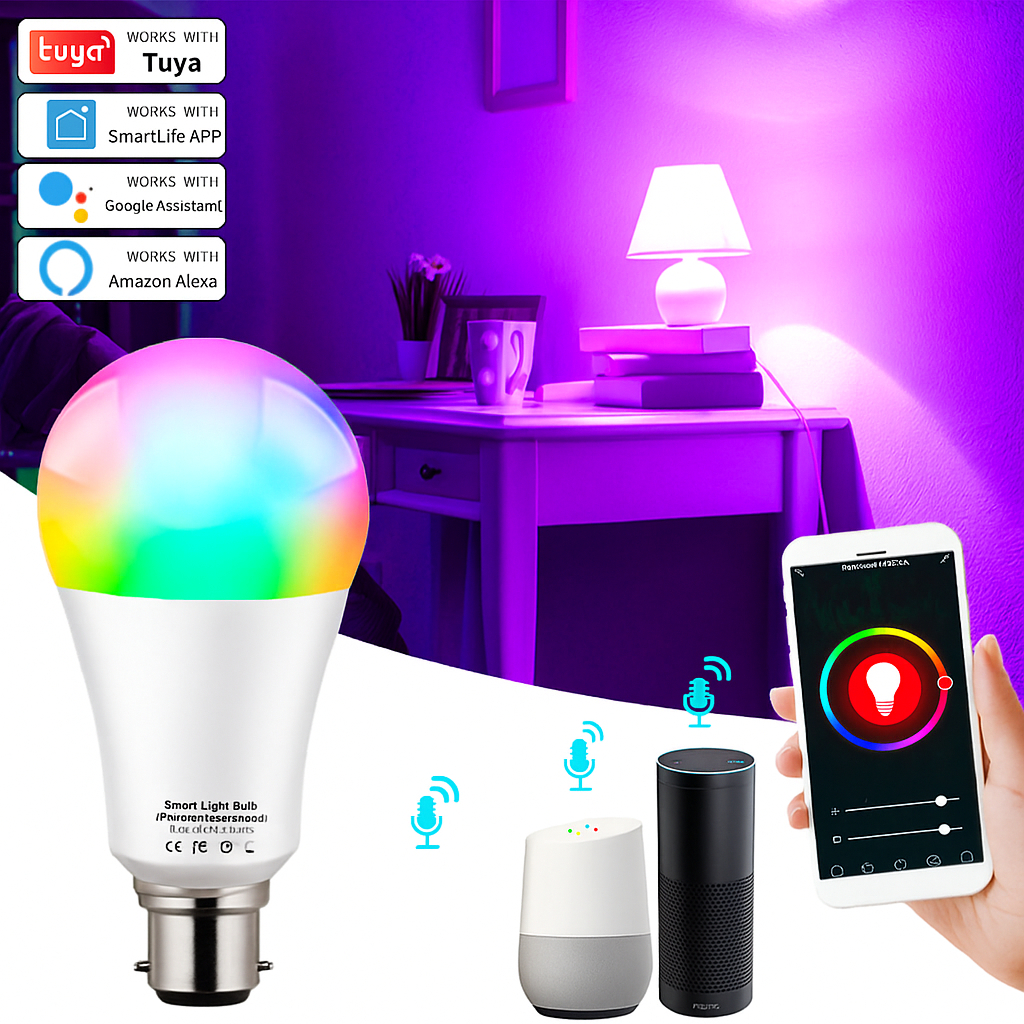 Smart RGB Led Bulb 15 Watt in Nepal | SajiloShop