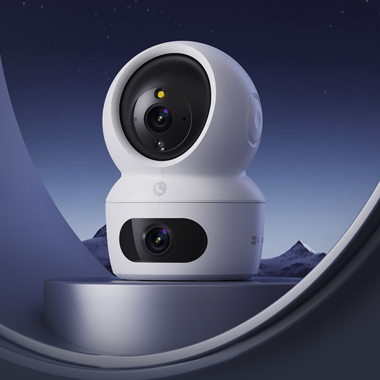 Ezviz H7C Dual Lens 4MP Wired/Wireless PTZ Two Way Audio 5G IP Indoor ...